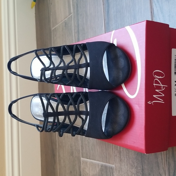 Impo | Shoes | Impo Sling Back Black Pumps Size 75 | Poshmark